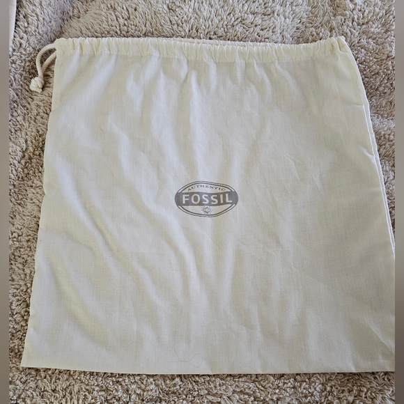 Fossil | Bags | Fossil Authentic Xl Dust Bag 8 X 18 Euc | Poshmark